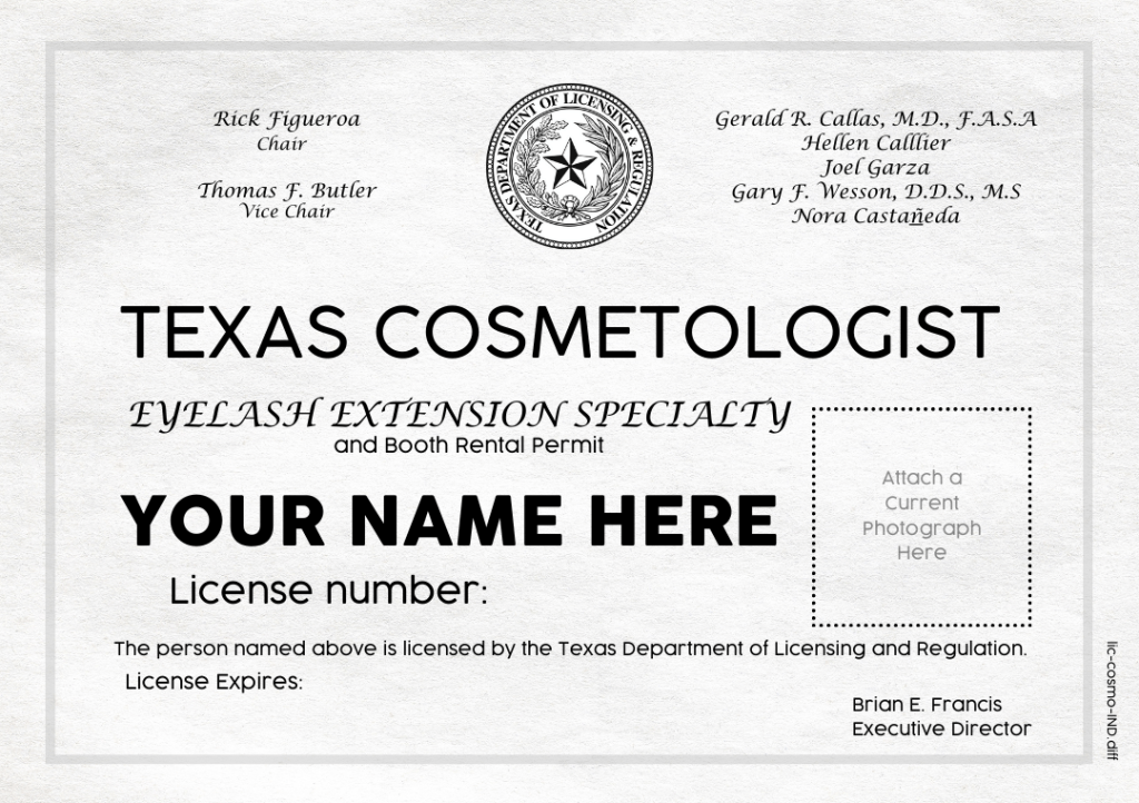 Can you be a lash tech without a license? - DFW Lash University